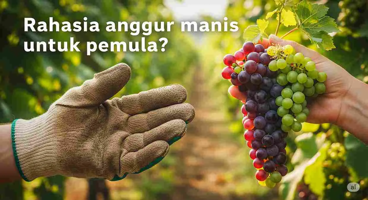 6 Varian Anggur Import Cocok Untuk Pemula: Cepat Berbuah Dan Mudah ...