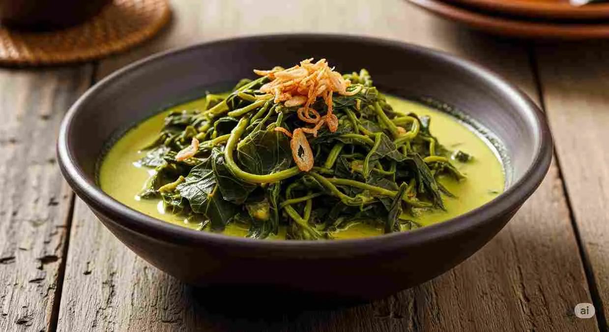 Resep Masakan Sayur Pucuk Ubi (Singkong)Khas Sumatra - Sabilulhuda