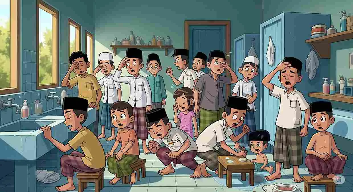 Suka Duka Mondok Di Pesantren: Dari Rebutan Air Wudhu sampai Tawa Di ...