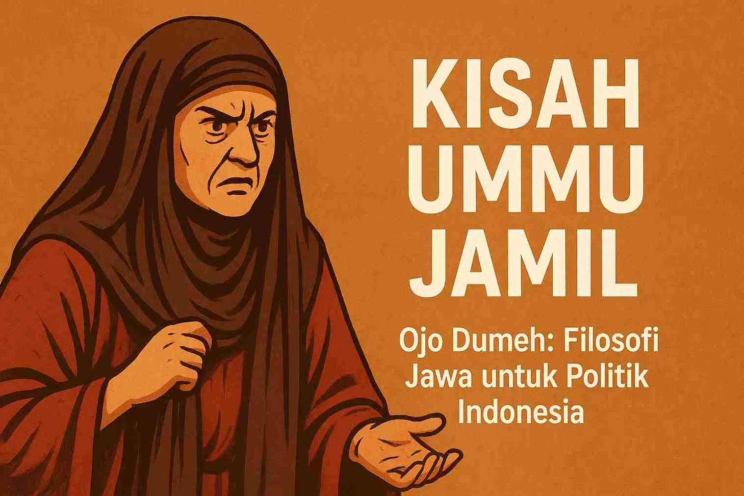 Filosofi Urip Iku Urup: Menggali Hikmah Ummu Jamil Untuk Pemimpin ...