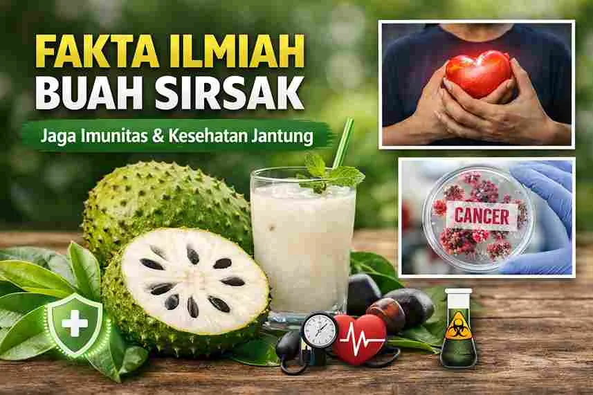Fakta Ilmiah Buah Sirsak, Ternyata Bisa Jaga Imunitas & Jantung ...